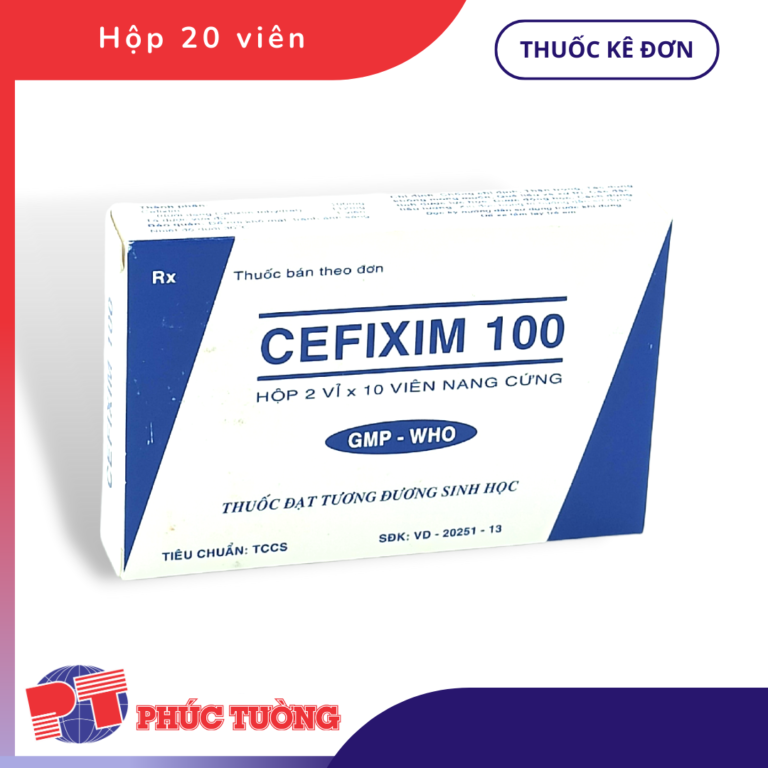 CEFIXIM 100 - Điều trị các trường hợp viêm và nhiễm khuẩn - Dược Phẩm ...